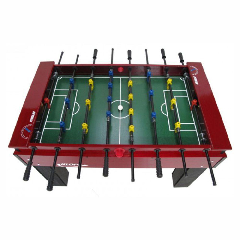 Mesa de Pebolim Totó Klopf 1052 Luxo Passante Bonecos de Plástico ...