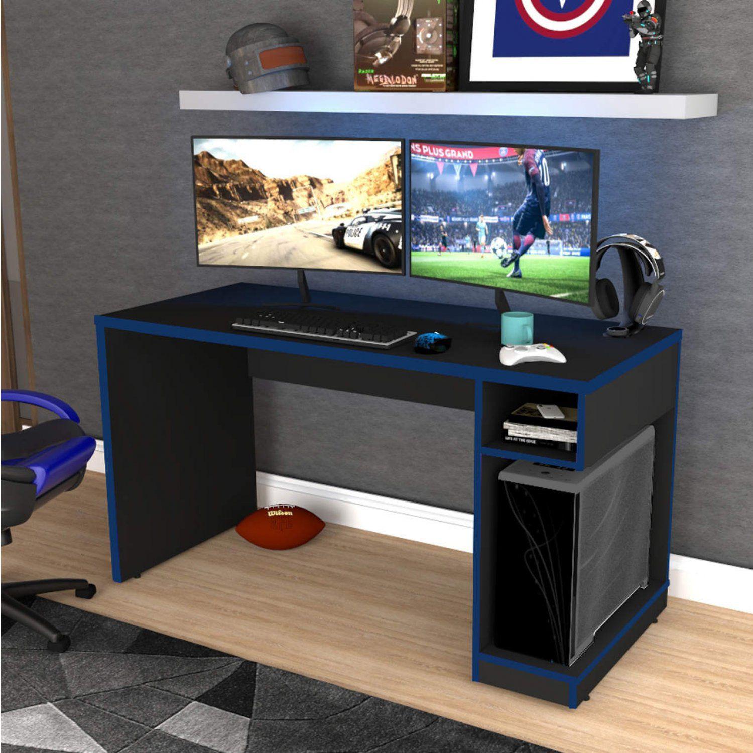 Mesa Gamer X Siena Móveis - Mesa Gamer - Magazine Luiza