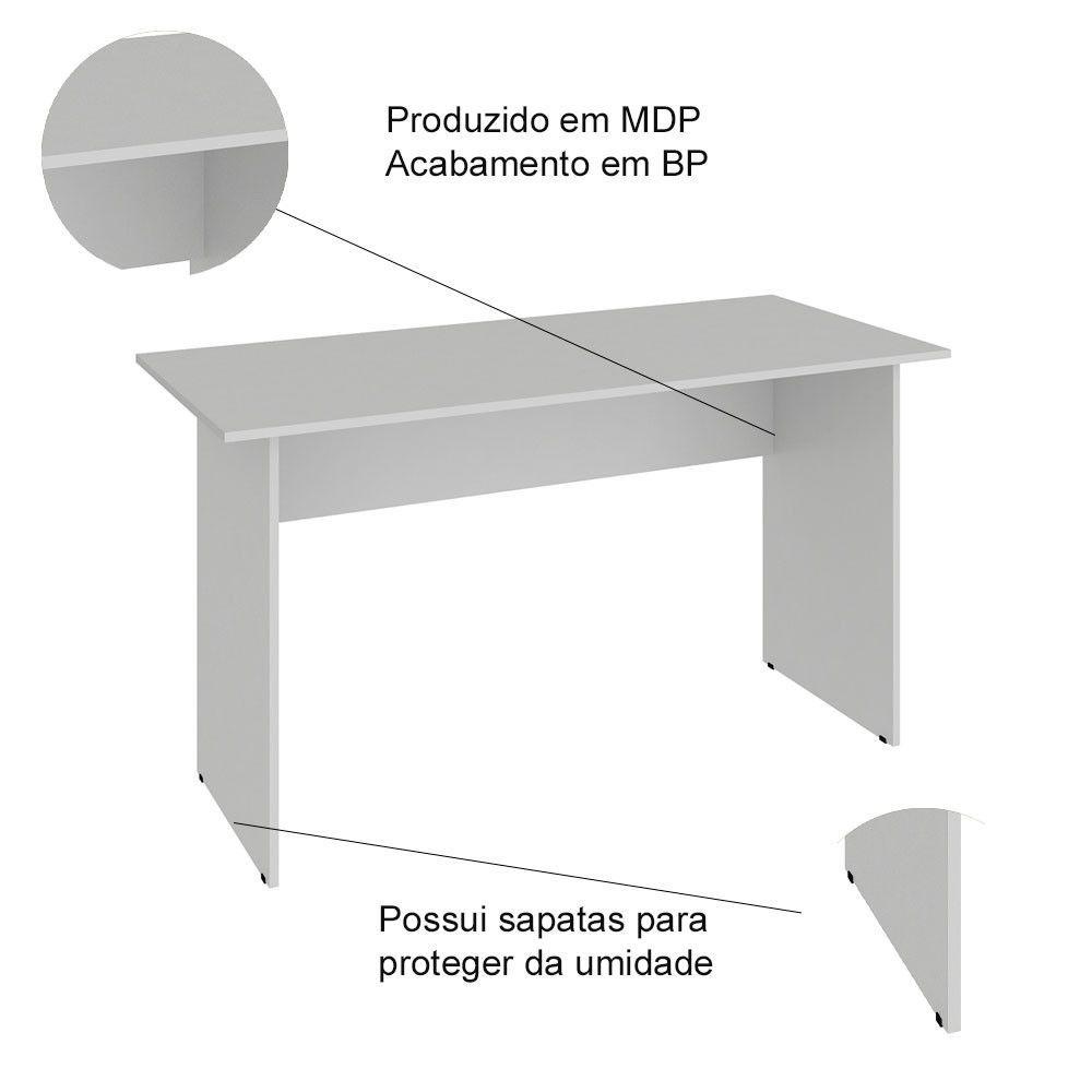 Mesa Retangular para Escritório 1,35 cm Web Office - Mesas para ...