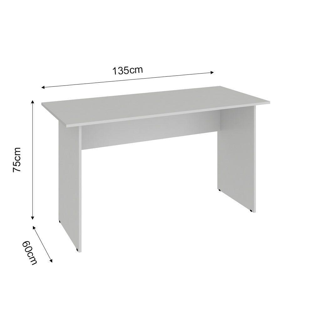 Mesa Retangular para Escritório 1,35 cm Web Office - Mesas para ...