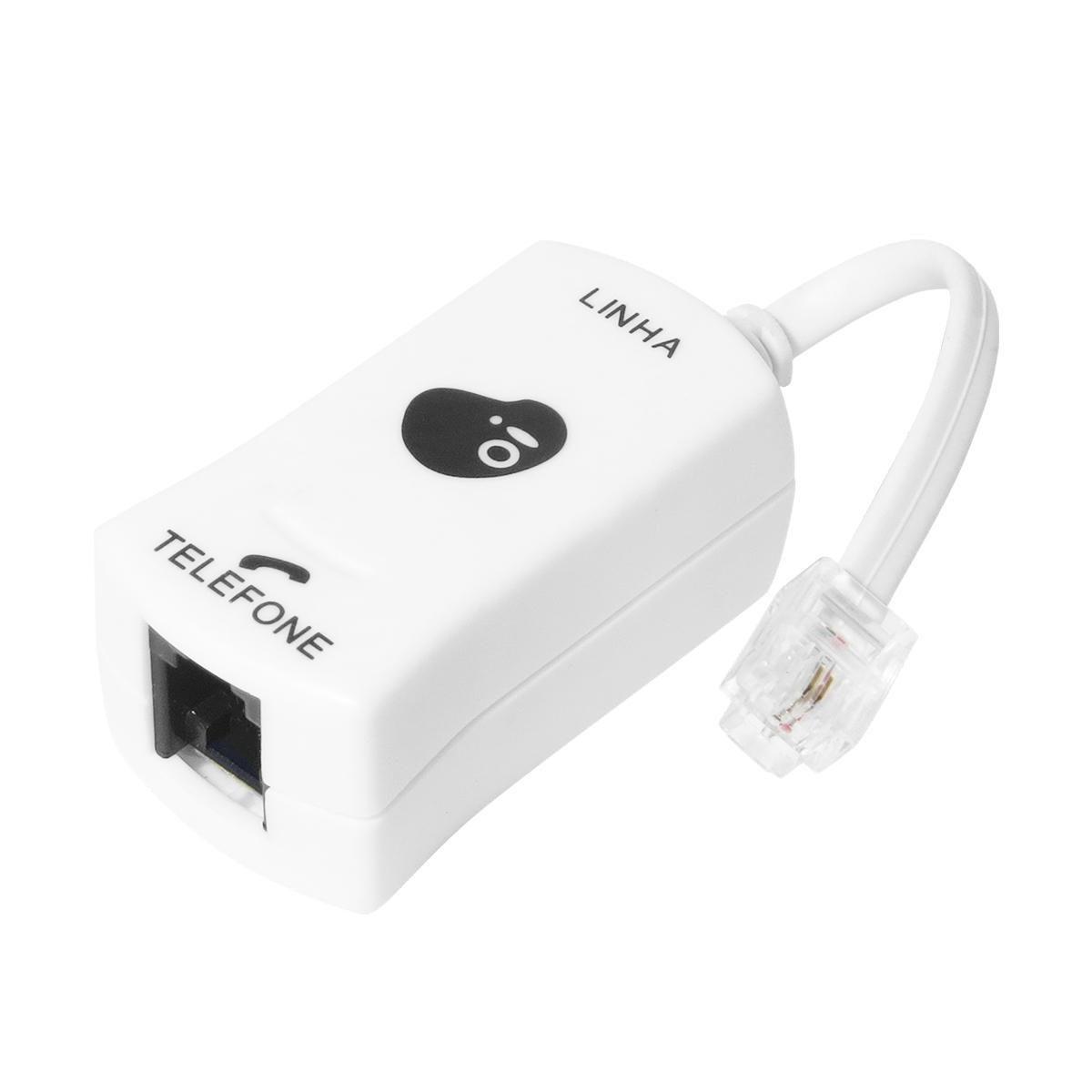 Micro Filtro Adsl Simples Para Modem E Telefone - Telsec - Filtro de ...