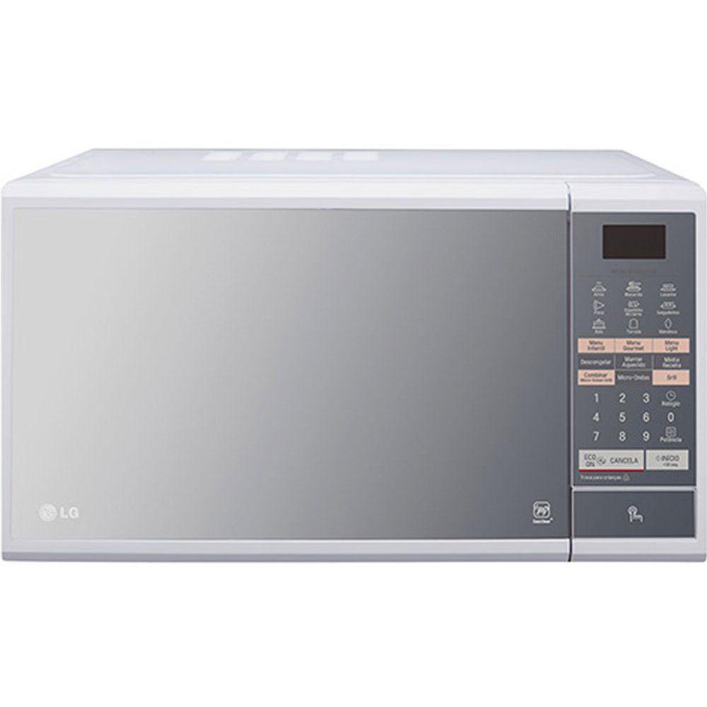 Micro-ondas 30 Litros LG Grill Easy Clean - MH7044L - Micro-Ondas e ...