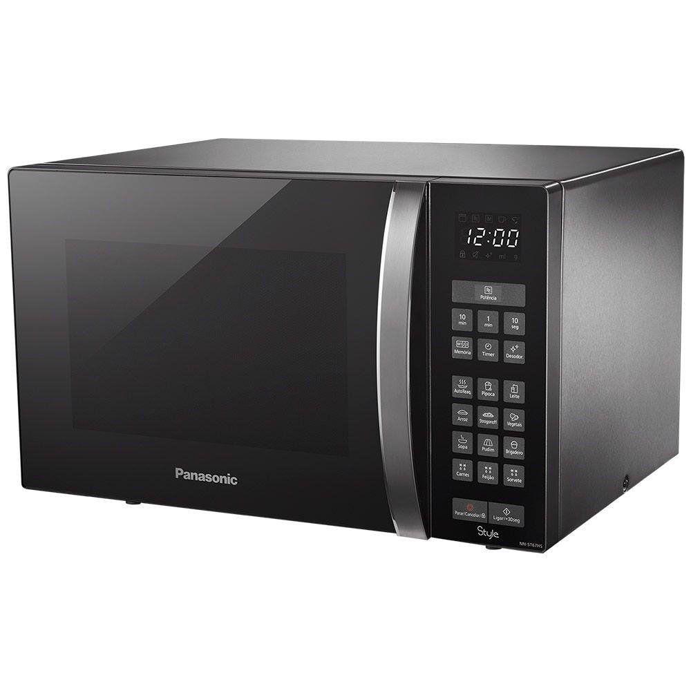 Micro-Ondas 32 Litros Panasonic Inox - Micro-ondas - Magazine Luiza