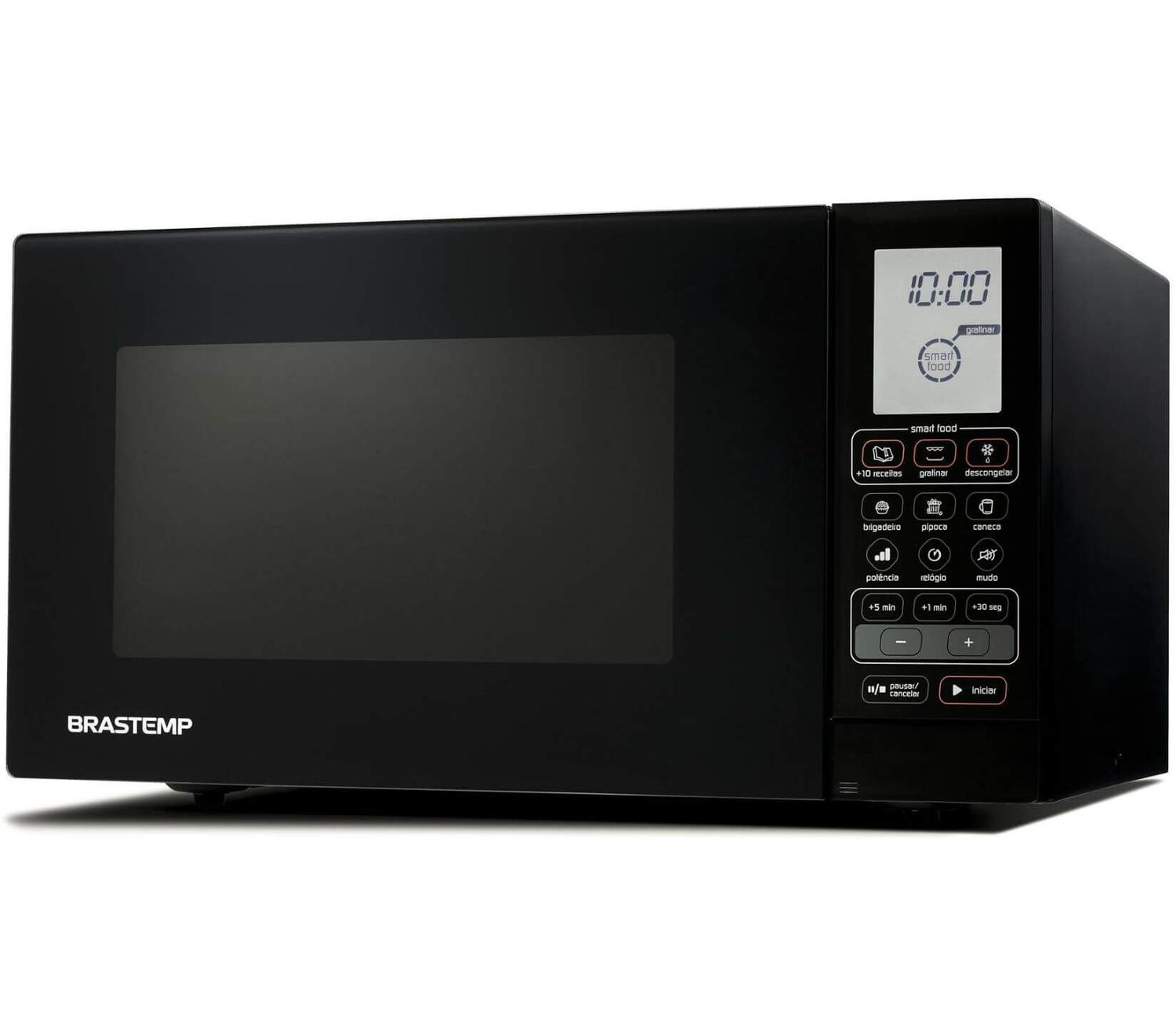 Micro-ondas Brastemp 30 Litros Preto com Grill - Micro-ondas - Magazine ...
