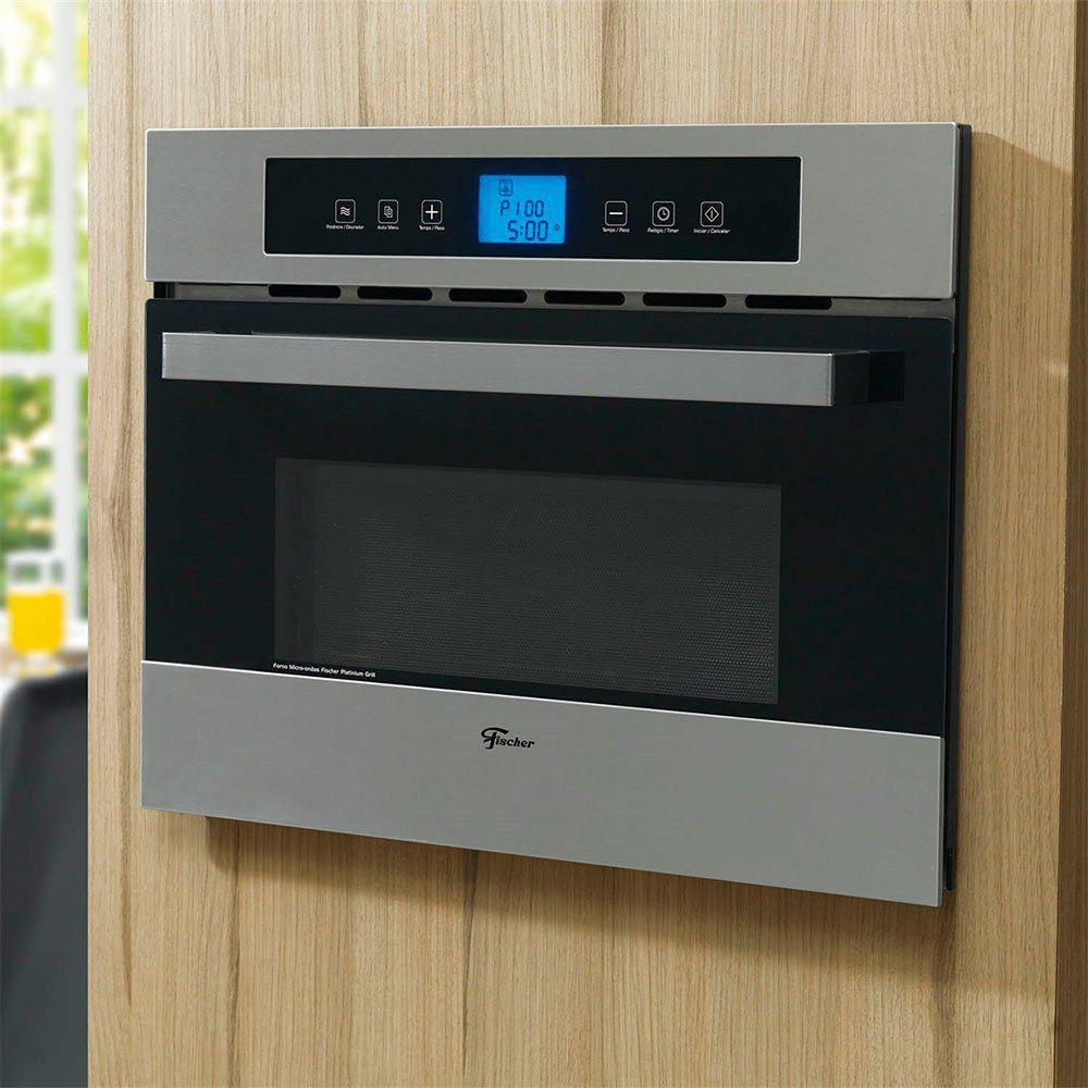 Micro-ondas de Embutir Fischer Platinum Grill 34 Litros - Micro-ondas ...