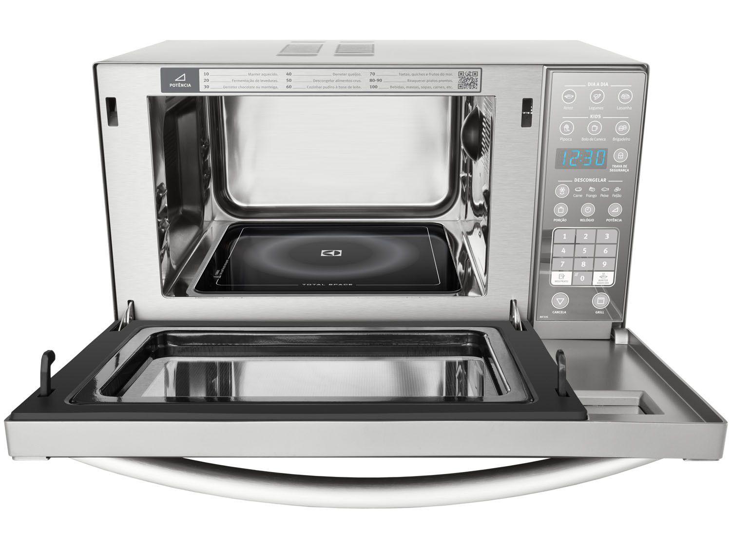Micro-ondas Electrolux 23L com Grill Total Space - MF33S - Micro-ondas ...