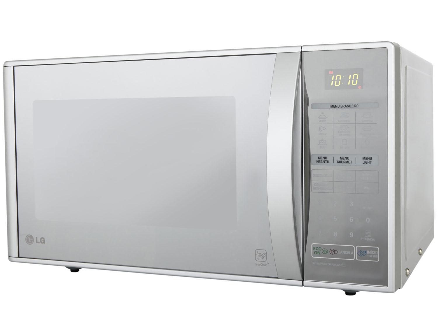 Micro-ondas LG 30L com Grill Easy Clean - MH7053R - Micro-ondas ...