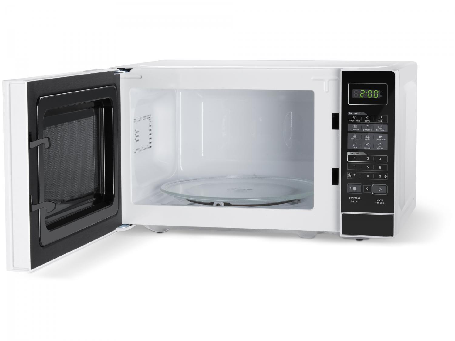 Micro-ondas Midea 20L Branco e Preto MRAS22