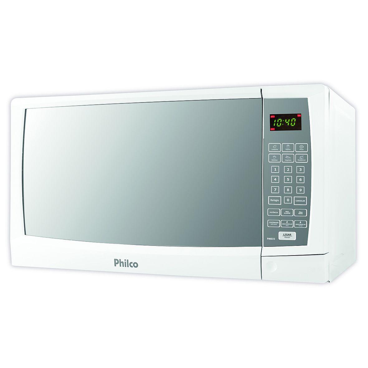 Micro-ondas Philco PME22 20 Litros - Micro-ondas - Magazine Luiza