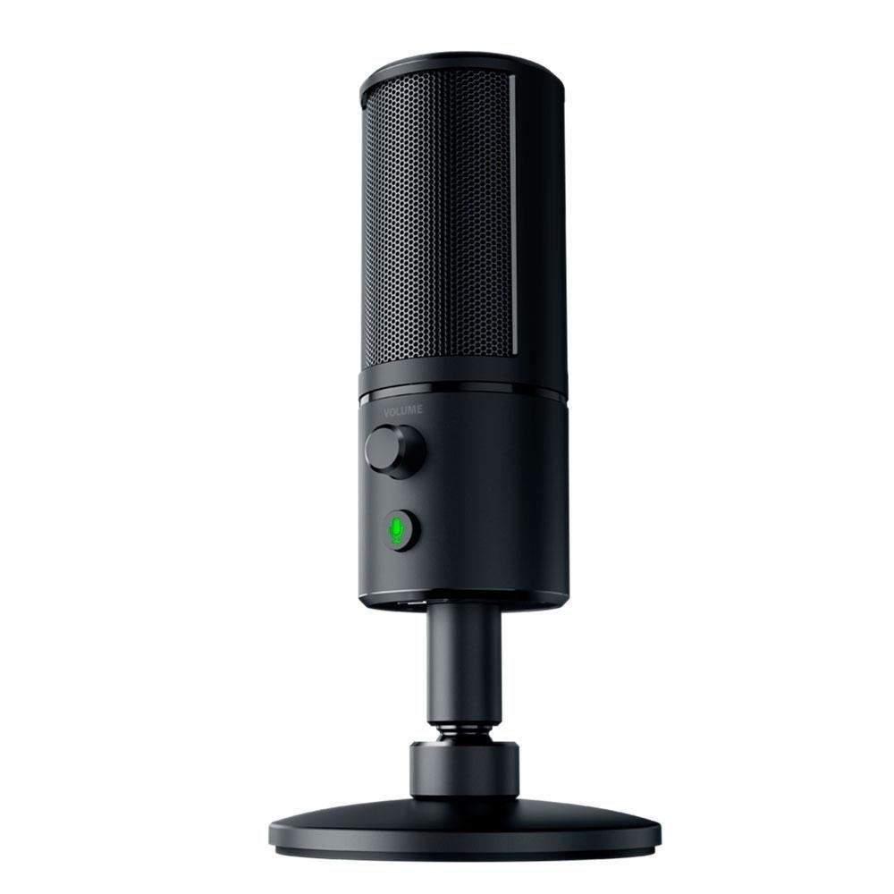 Microfone gamer streamer razer, seiren x, preto - Microfone Gamer ...