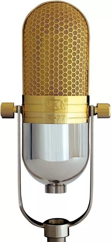 Microfone MXL R77L Classic Ribbon - Microfone Dinâmico - Magazine Luiza