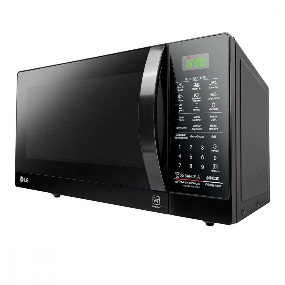 Microondas LG 30 Litros Grill Preto MH7097 220V - Micro-ondas e Peças ...
