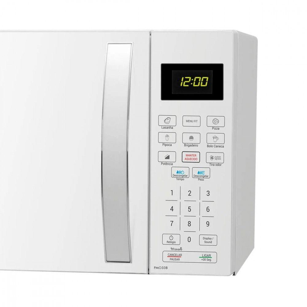 Microondas Philco 32L PMO33B Branco 110V - Micro-ondas - Magazine Luiza