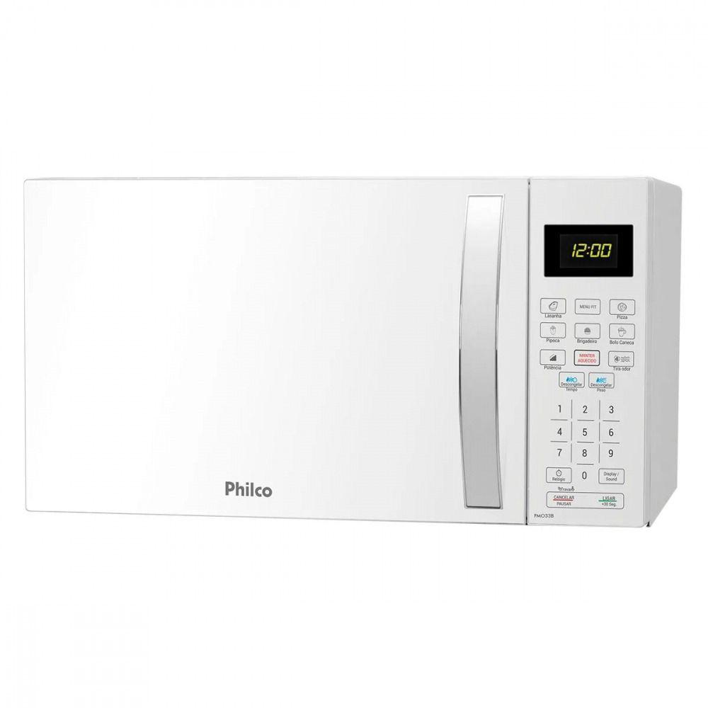 Microondas Philco 32L PMO33B Branco 110V - Micro-ondas - Magazine Luiza