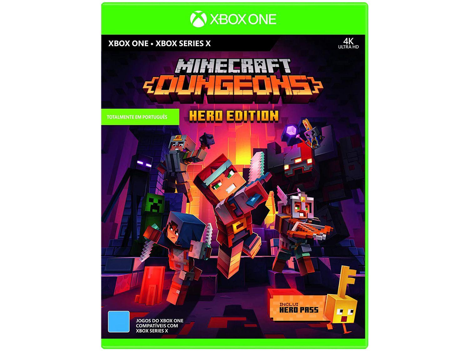 Minecraft Dungeons Hero Edition para Xbox One - Mojang - Jogos de ...