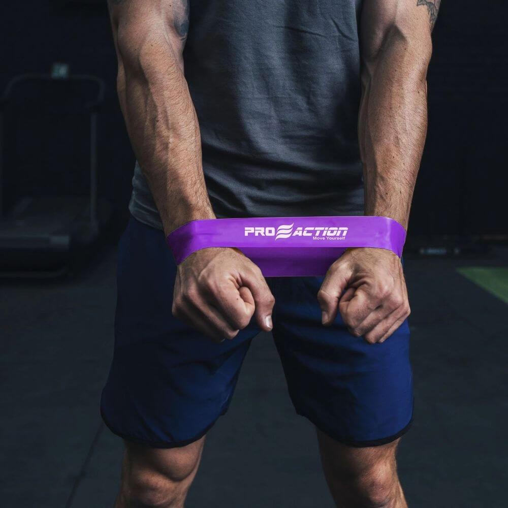 Mini Band Faixa Elástica Thera Loop Extra Forte - ProAction - Mini Band ...