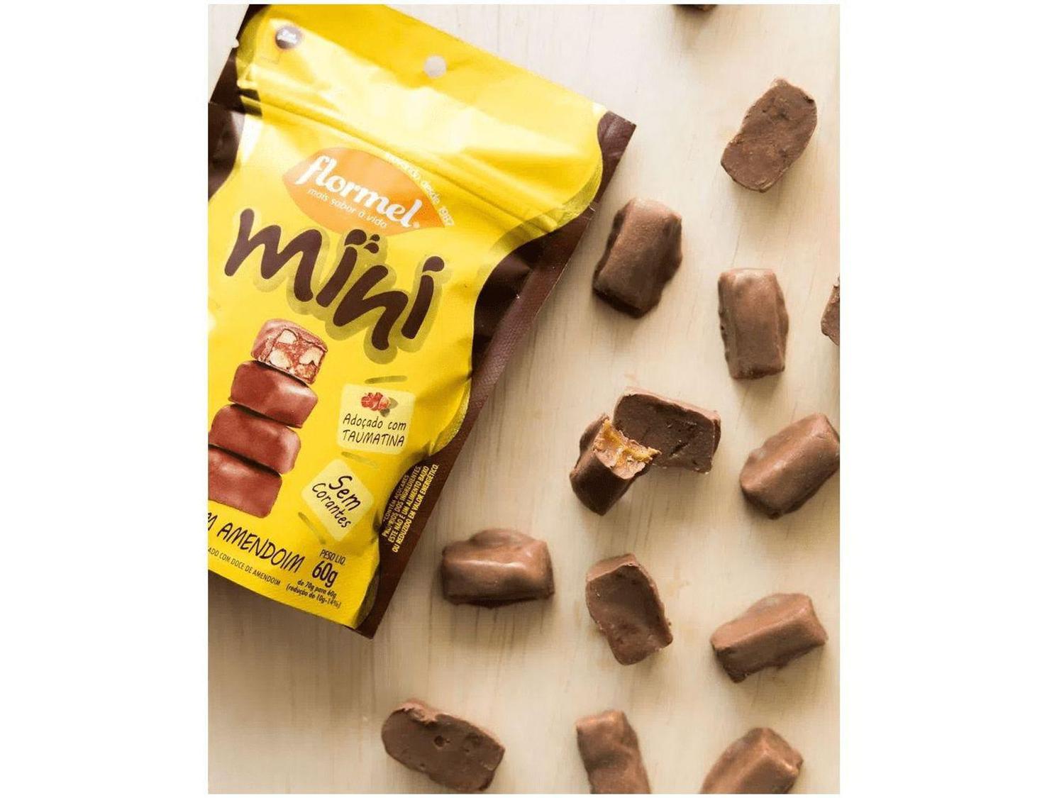 Mini Bombom Flormel Ao Leite com Recheio - de Doce de Amendoim Zero ...