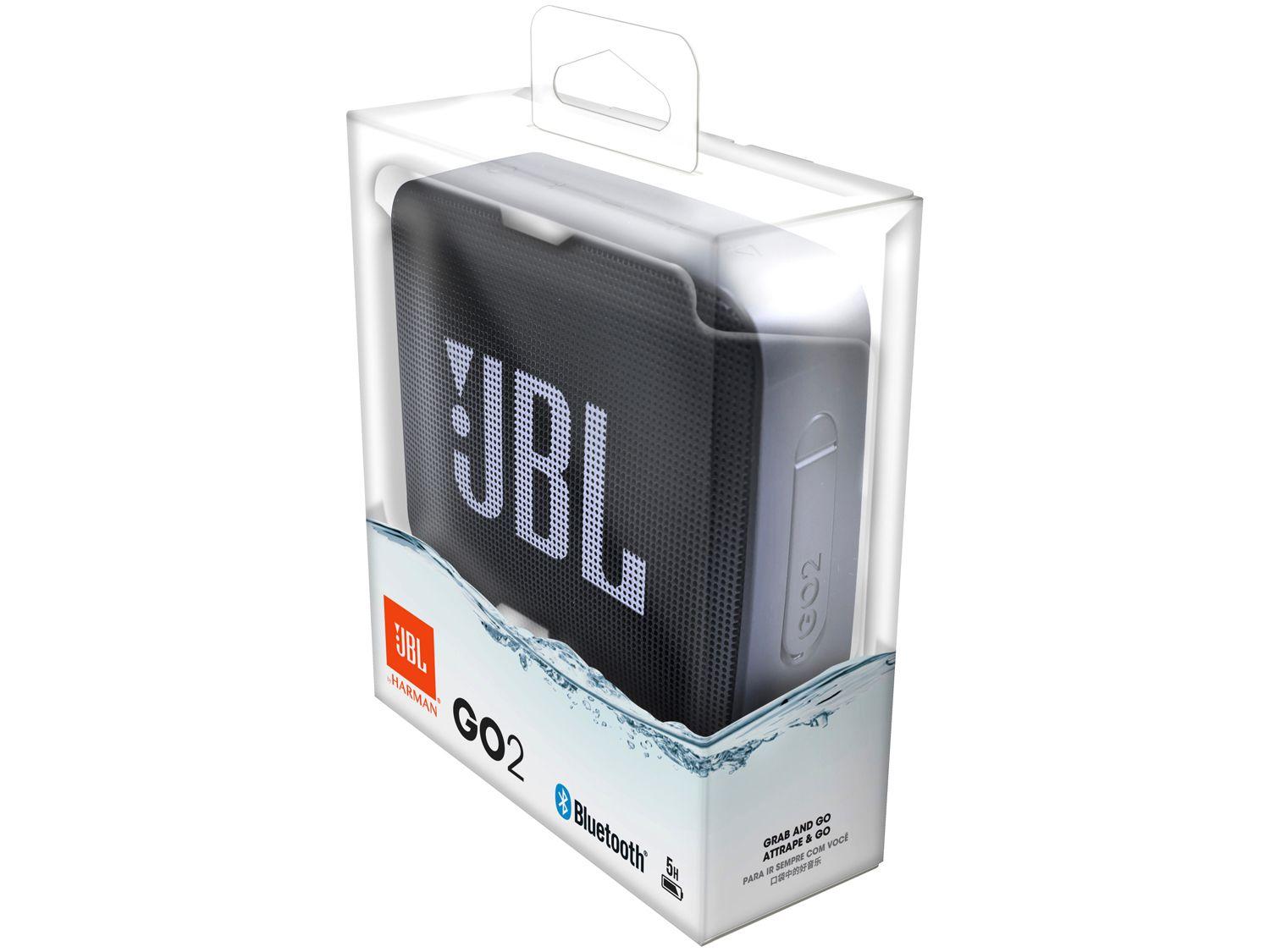 Mini Caixa de Som JBL GO 2 Bluetooth - Portátil 3W à Prova de Água ...