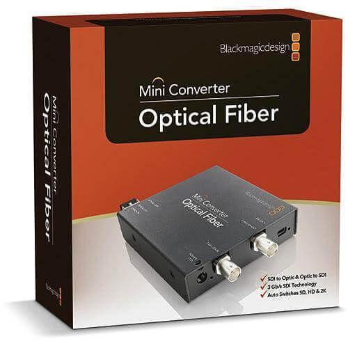 Mini Converter Optical Fiber Blackmagic Design SDI - Adaptadores ...