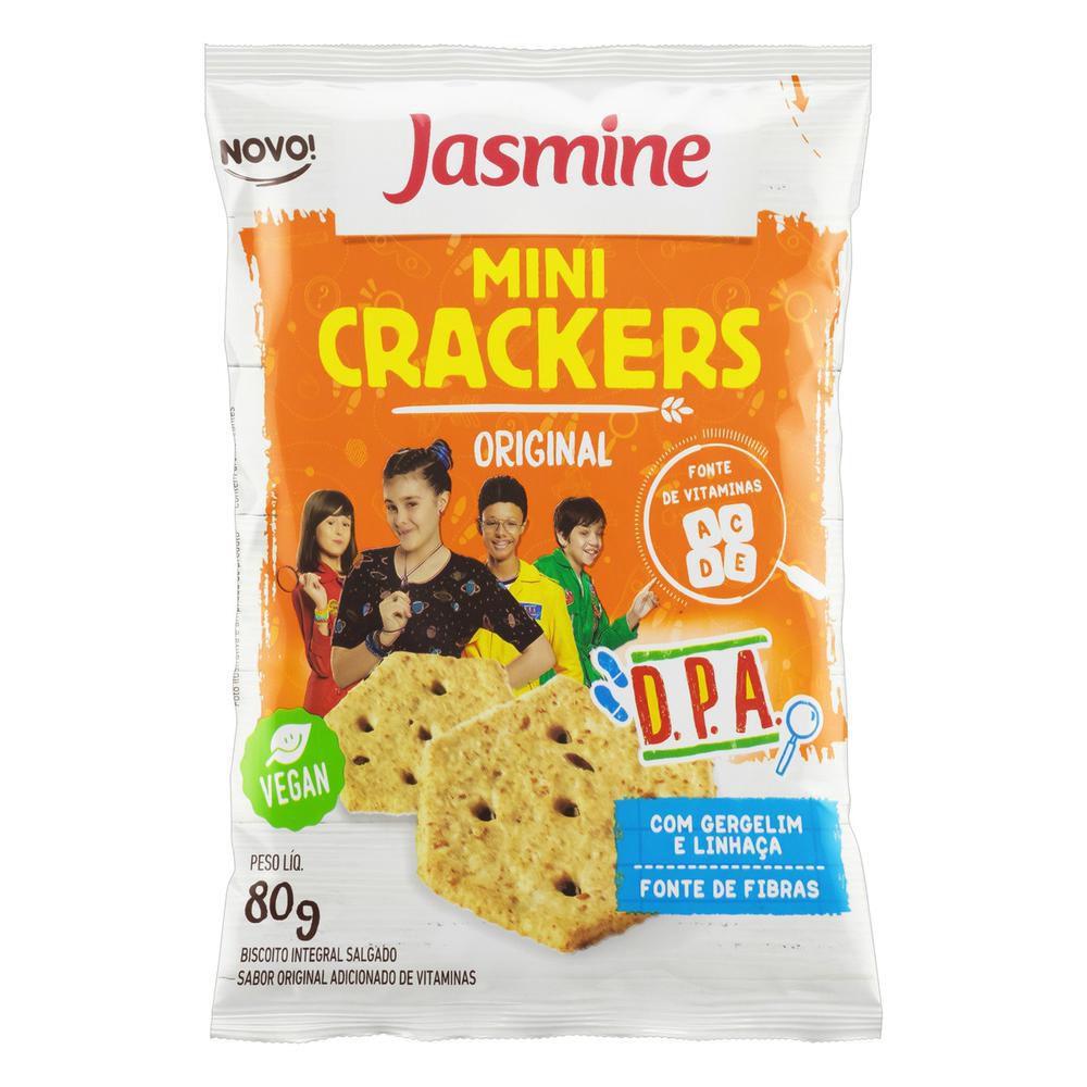Mini crackers integrais d.p.a. original - 80g - JASMINE - Biscoito ...