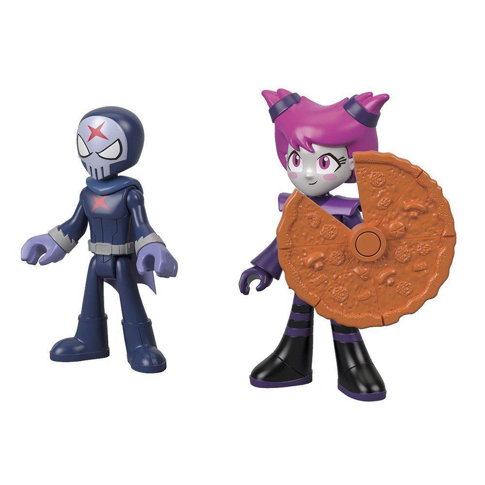 Mini Figura Imaginext - Red X e Jinx - Teen Titans Go - DC Comics ...