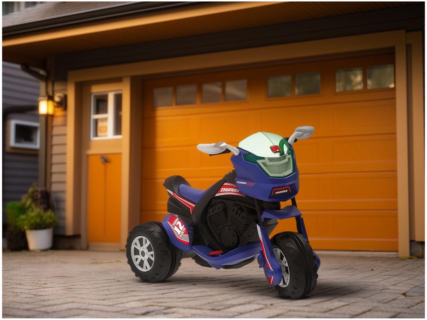 Mini Moto Elétrica Infantil Thunder 2 Marchas