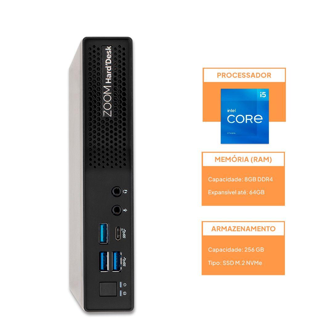 Mini Pc ZOOM Hard'Desk 7001P Intel i5 11400T 8GB 256GB SSD Mini Pc ZOOM Hard'Desk 7001P Intel i5 11400T 8GB 256GB SSD