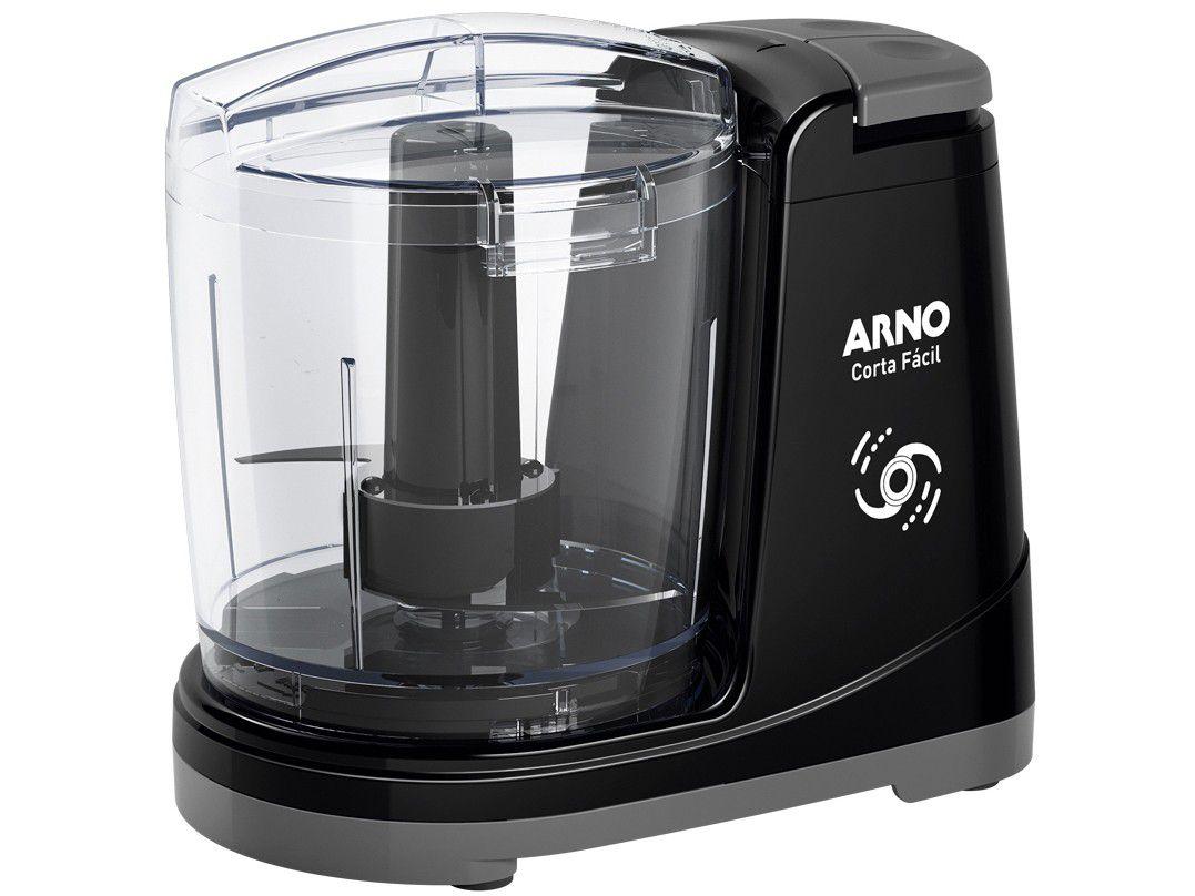 Mini Processador de Alimentos Arno Preto Corta Fácil MP10 135W