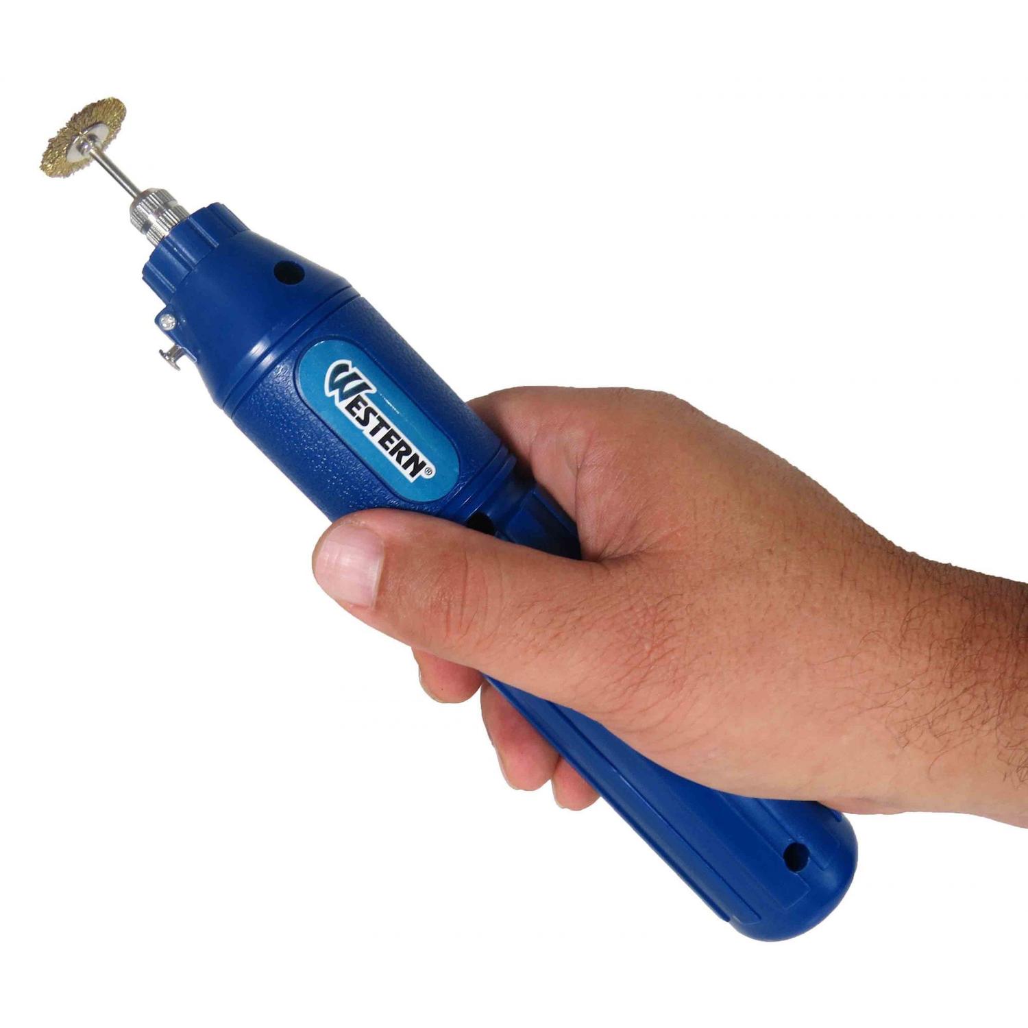 Mini Retífica Elétrica Sem Fio Bivolt Com 60 Acessórios - Western ...