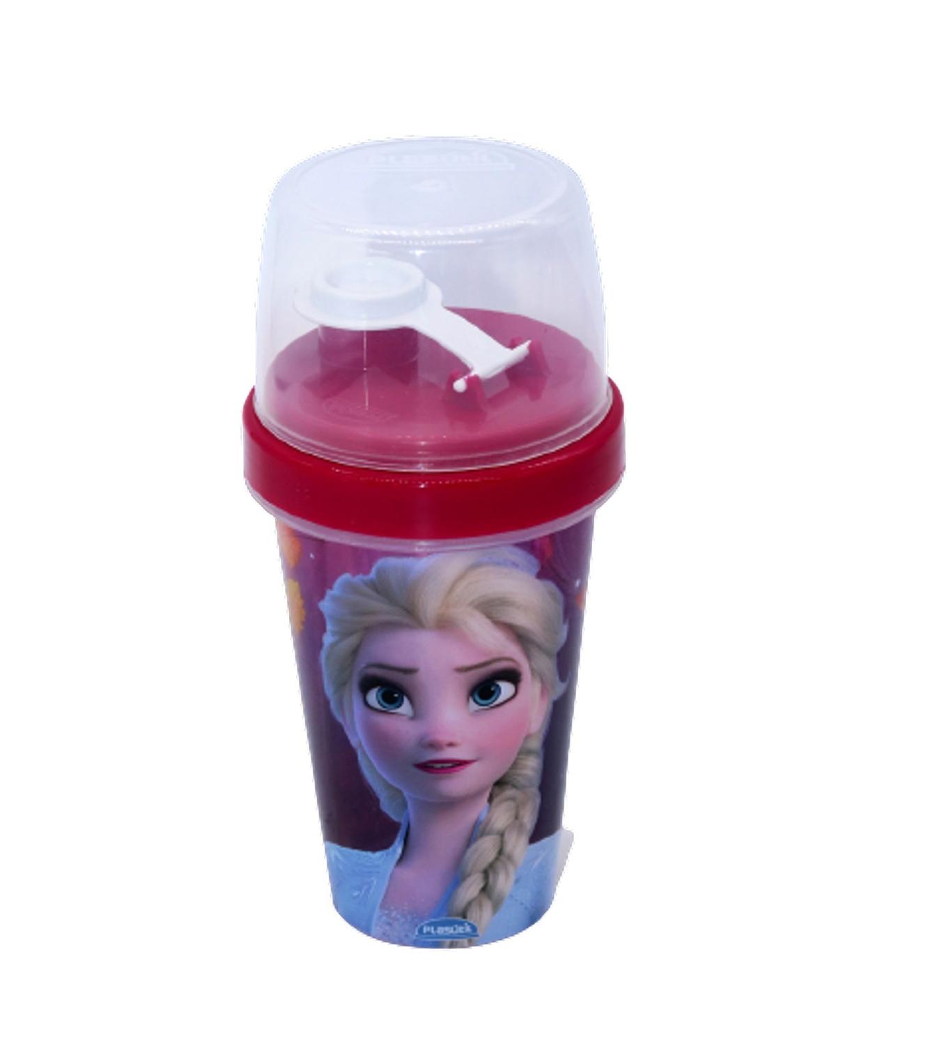 Mini Shakeira de Plástico 320ml com Misturador, Fechamento Rosca e ...