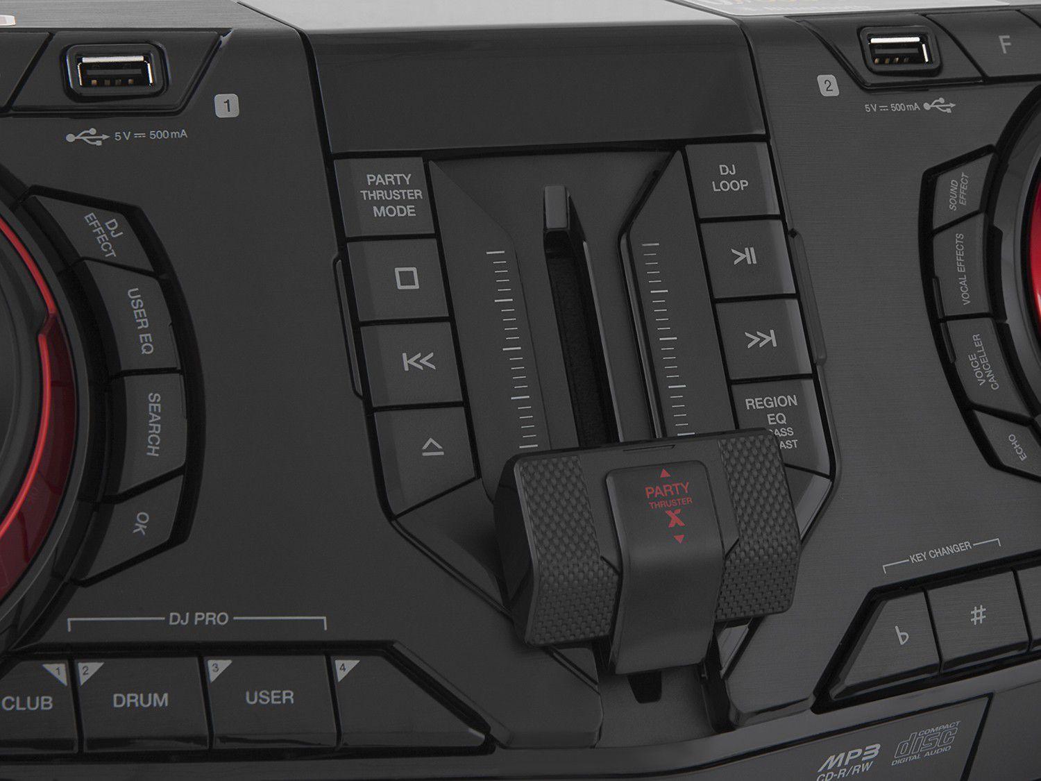 Mini System LG Bluetooth 1800W CD Player - AM/FM USB X Boom CJ87 - Mini ...