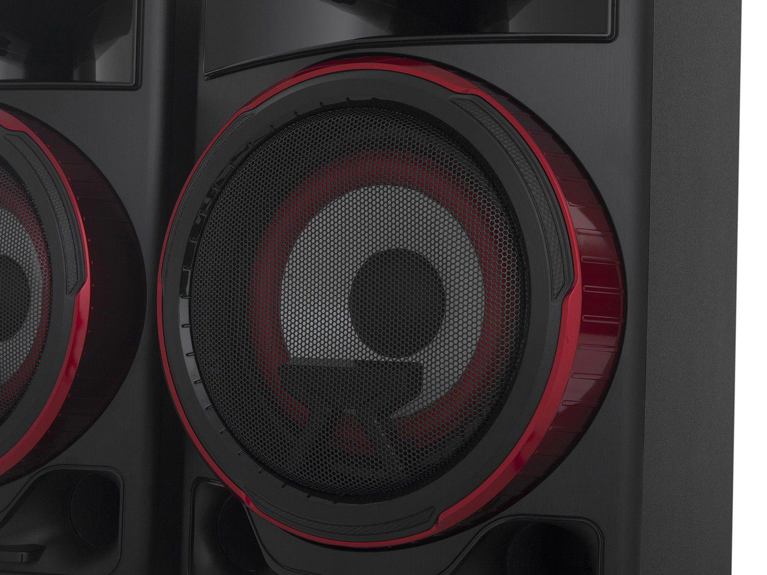 Mini System LG Bluetooth 1800W CD Player - AM/FM USB X Boom CJ87 - Mini ...