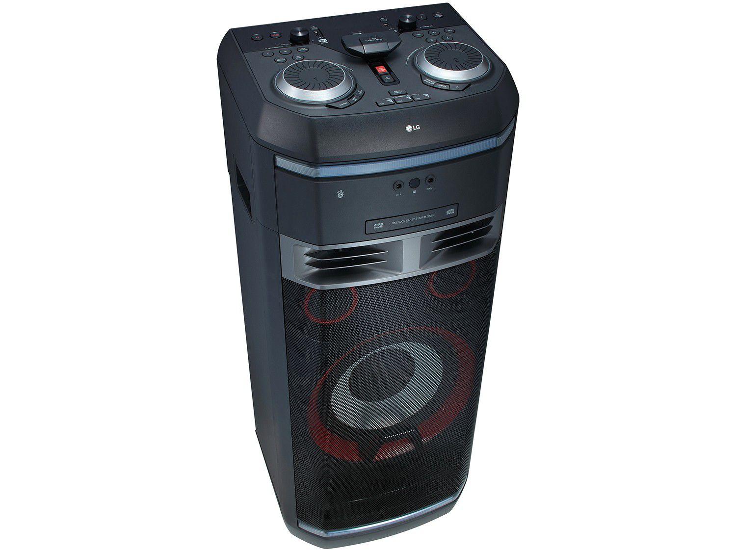 Mini System LG Bluetooth USB CD Player Rádio FM - 1650W Karaokê OK99 ...