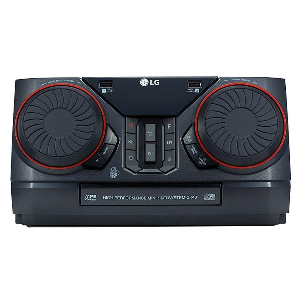 Mini System LG XBOOM CK43, Bluetooth, 2 USB, Sound Sync, Wireless, 220W ...