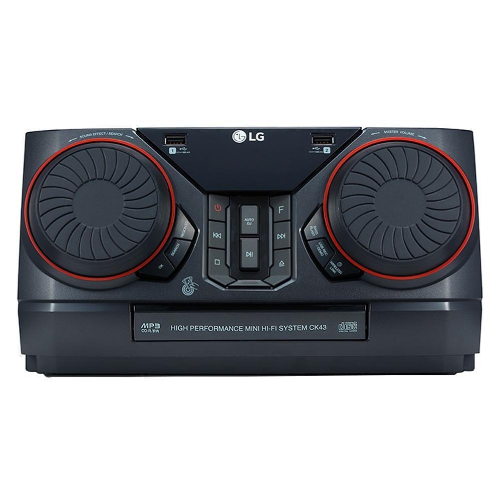 Mini System LG XBOOM CK43, Bluetooth, 2 USB, Sound Sync, Wireless, 220W ...