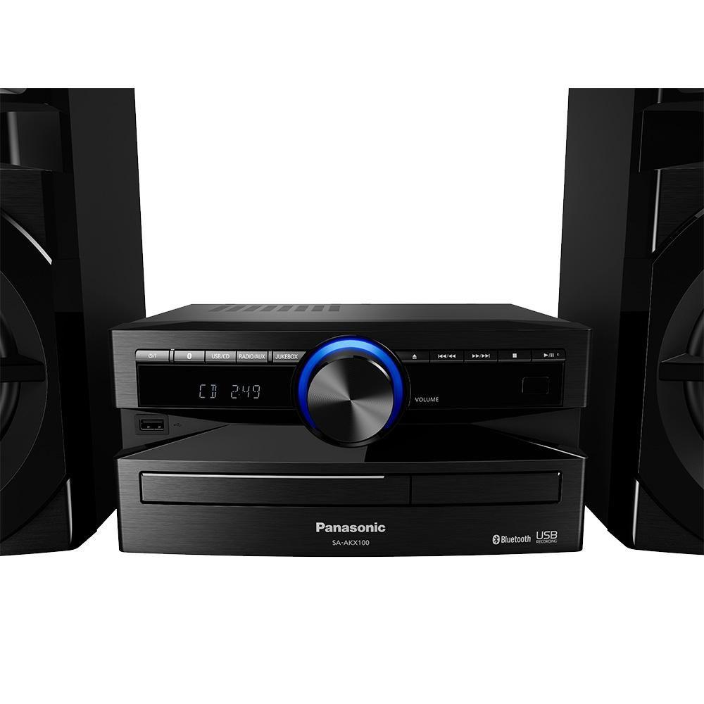 Mini System Panasonic SC-AKX100LBK, 250W RMS - Bivolt - Mini System ...