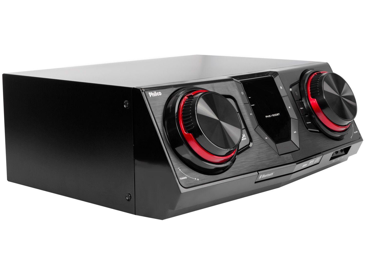 Mini System Philco Bluetooth 1900W CD Player - FM USB PHS1900BT - Mini ...