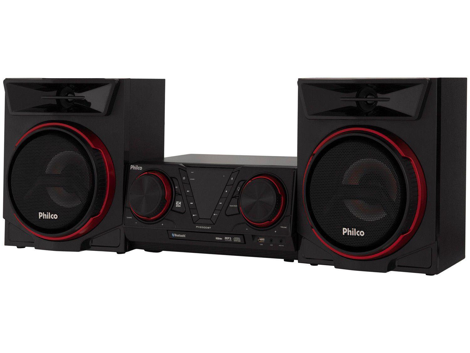 Mini System Philco Bluetooth 500W CD Player USB - PHS500BT - Mini ...