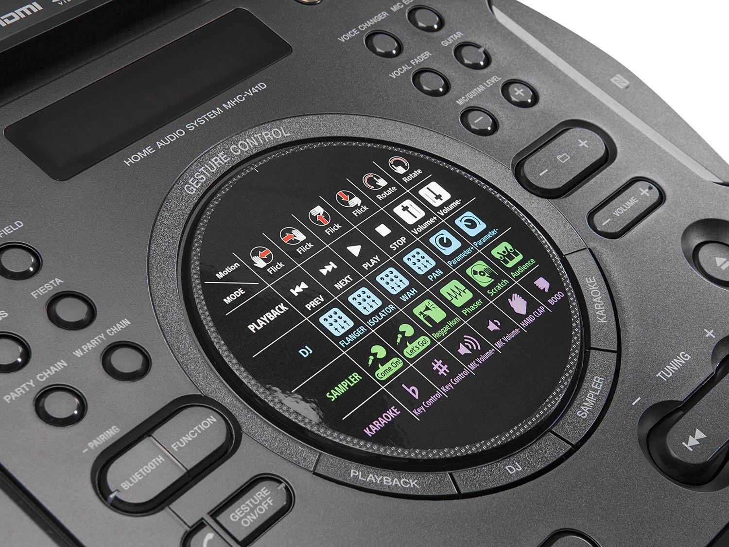 Mini System Sony Bluetooth DVD USB MP3 CD Player - Rádio AM/FM 1000W 1 ...