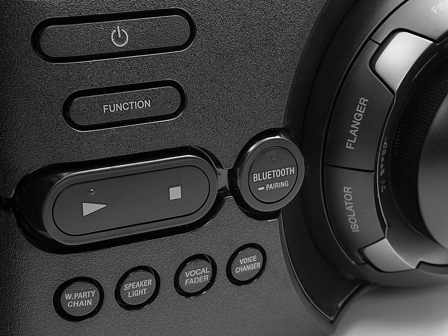 Mini System Sony Bluetooth DVD USB MP3 CD Player - Rádio FM 1600W 2 ...