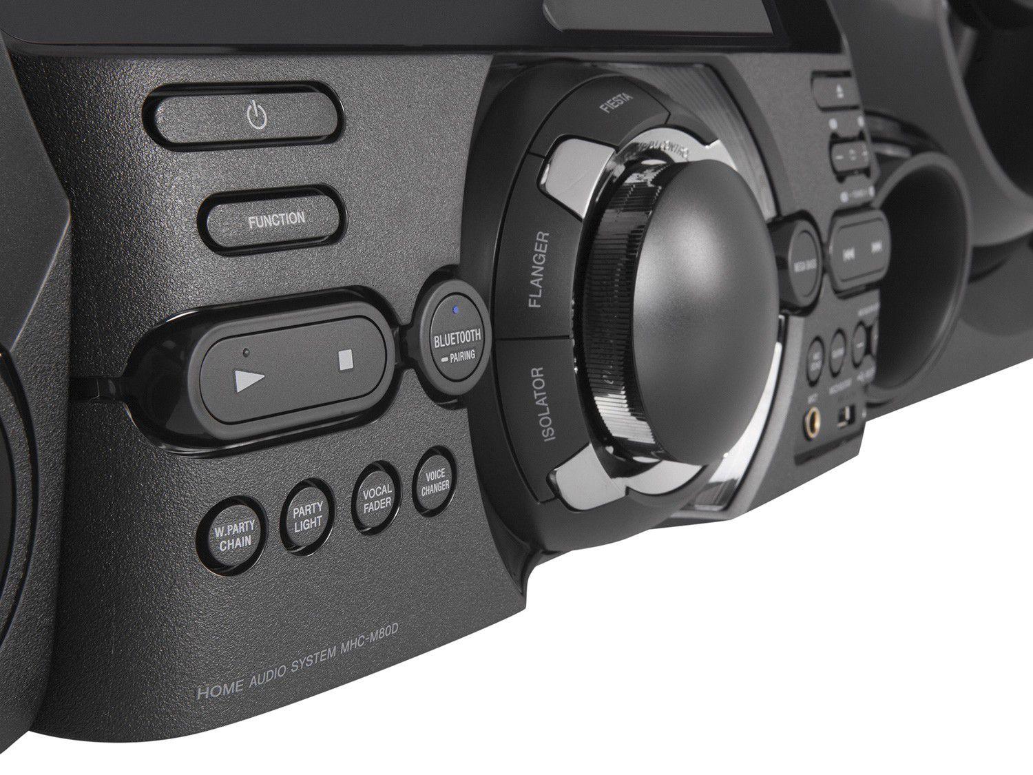 Mini System Sony Bluetooth DVD USB MP3 CD Player - Rádio FM 2150W 2 ...