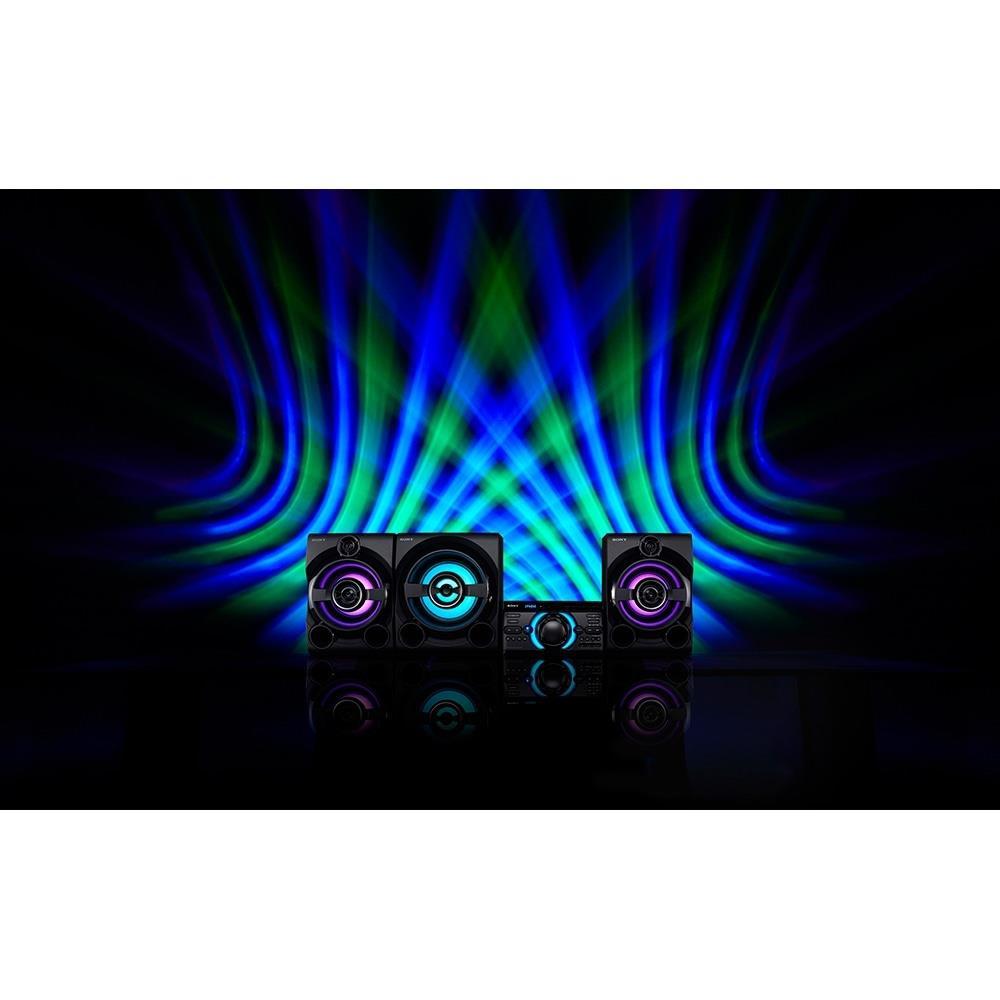 Mini System Sony MHC-M80D 1 USB, Bluetooth, HDMI, Função Karaokê e DJ ...