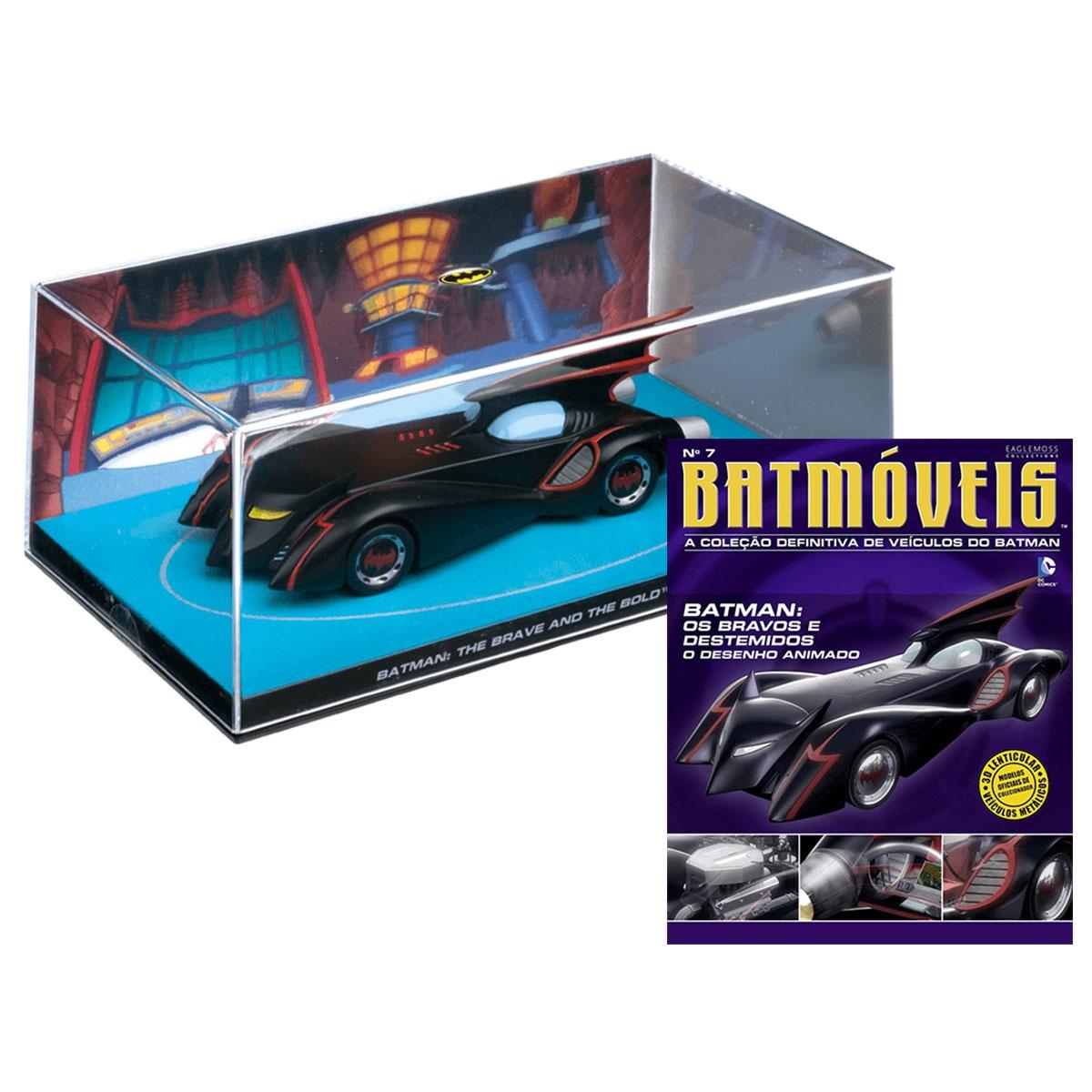 Miniatura Batmóvel Coleção Definitiva Veículos do Batman #07 ...