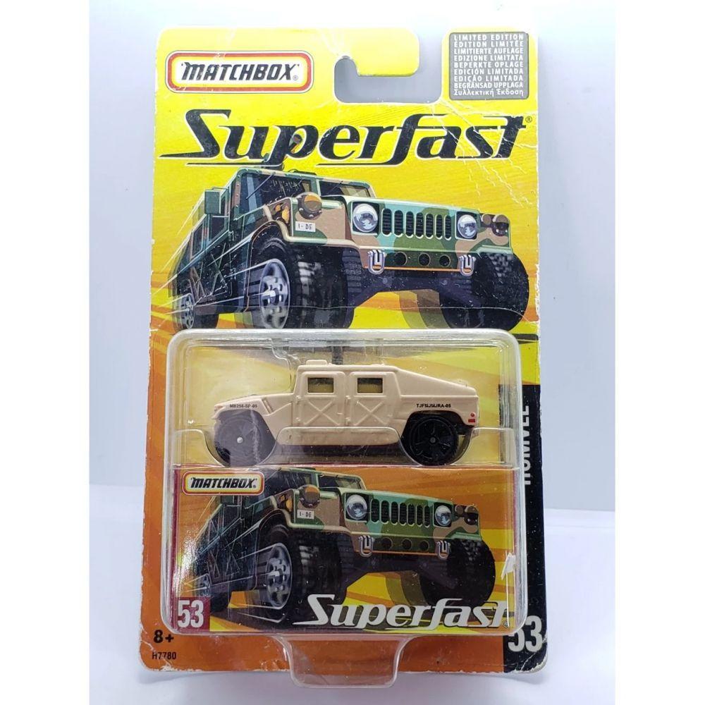 Miniatura Humvee Matchbox Superfast H7780 - Carrinhos e Cia - Magazine ...