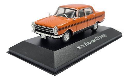 Miniatura Simca Esplanada Gtx 1968 Metal Inesquecíveis 1:43 - Planeta ...