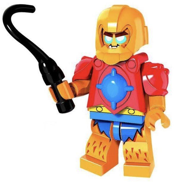 Minifigure Multi-Face He-Man and the Masters of the Universe - Mega ...