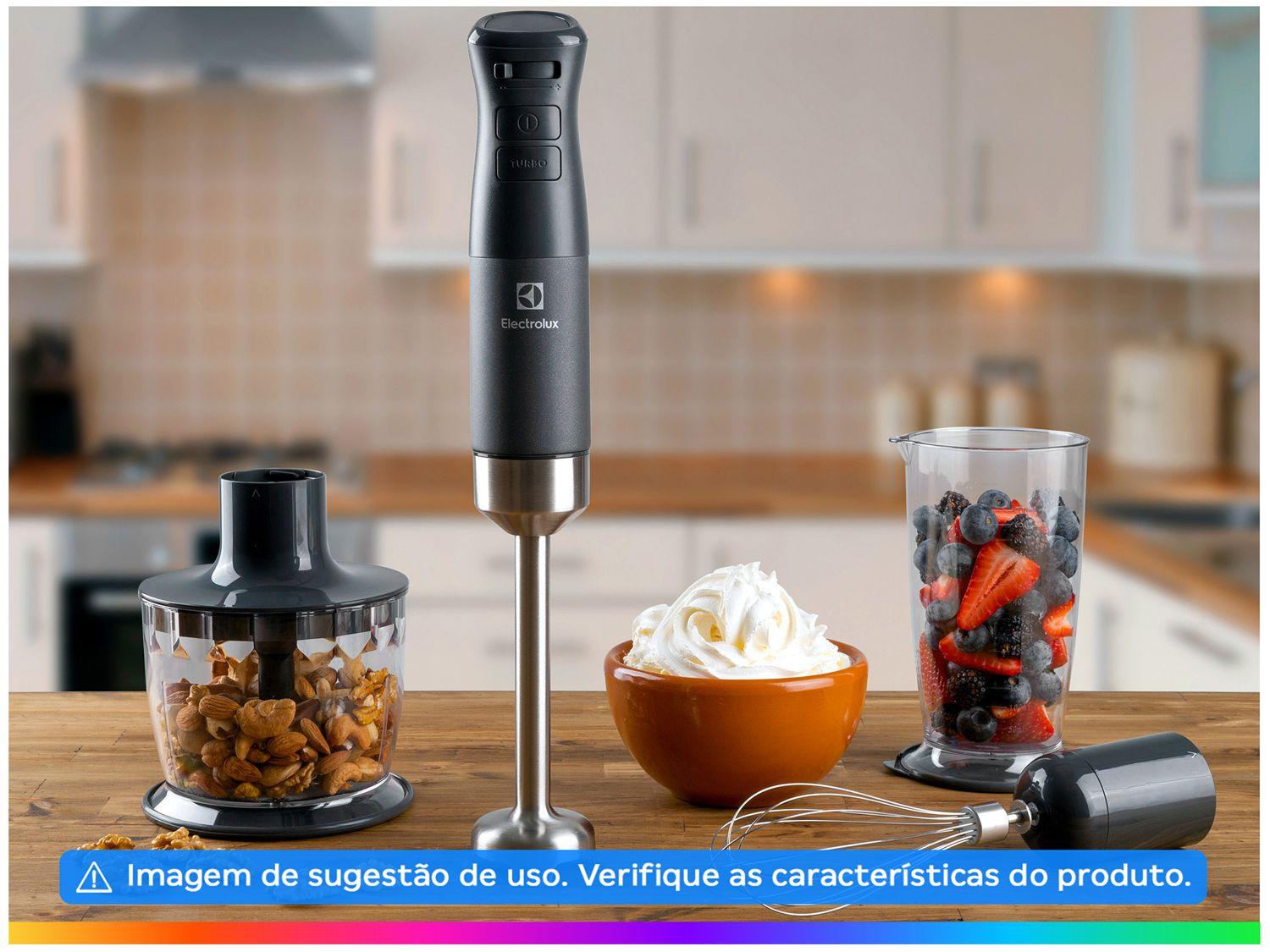 Mixer 3 em 1 Electrolux Black Pearl 700W IBP70 2 Velocidades