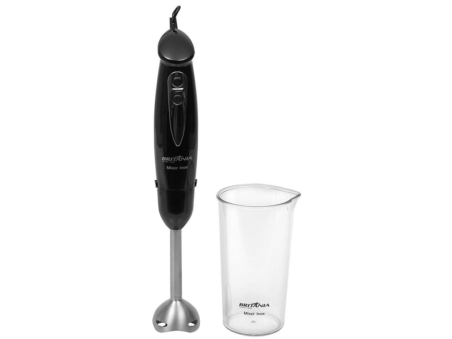 Mixer Britânia Mixer Inox Preto 200W - 2 Velocidades - Mixer - Magazine ...