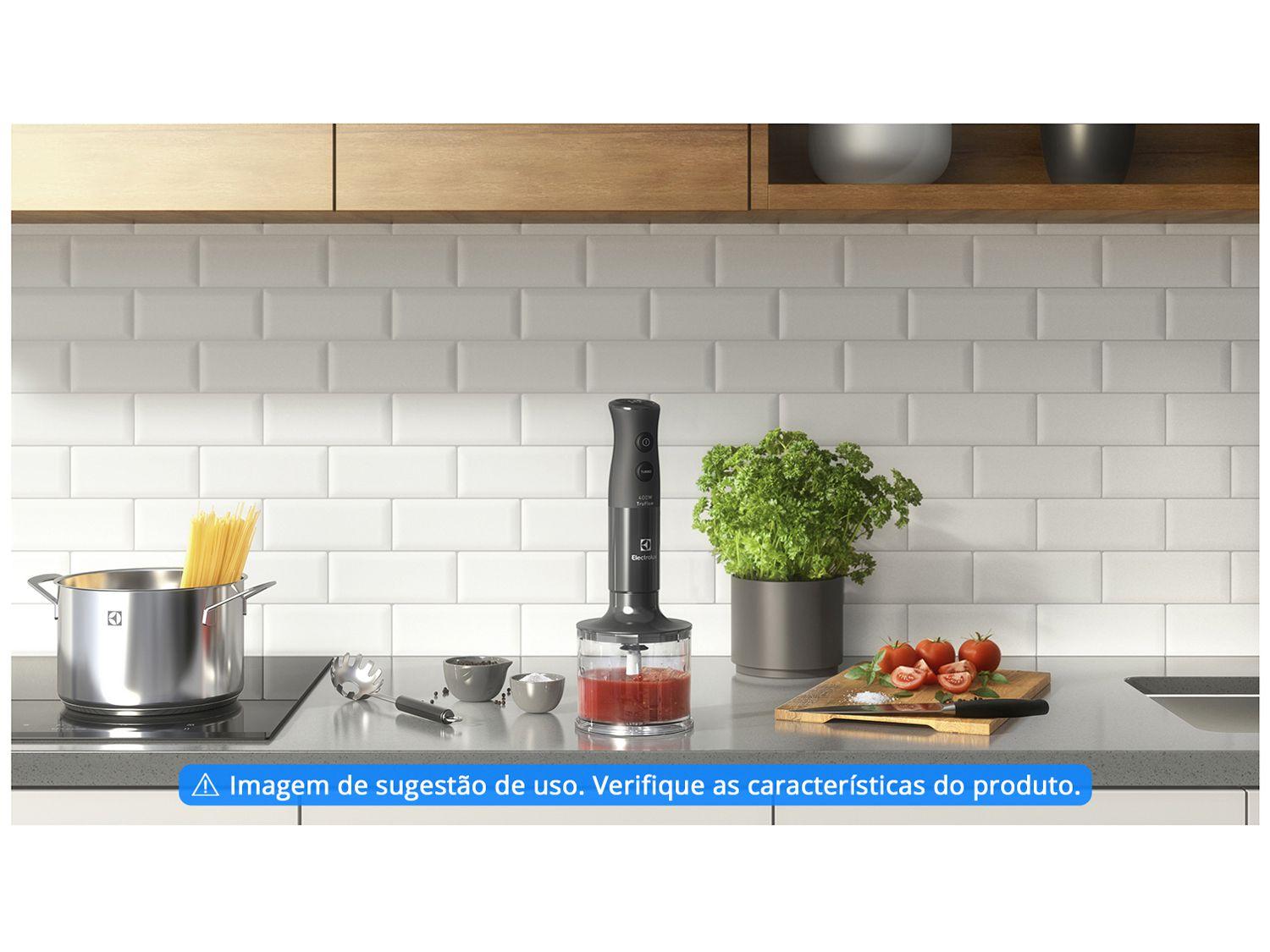 Mixer Electrolux 3 em 1 Preto 400W EIB10 2 Velocidades