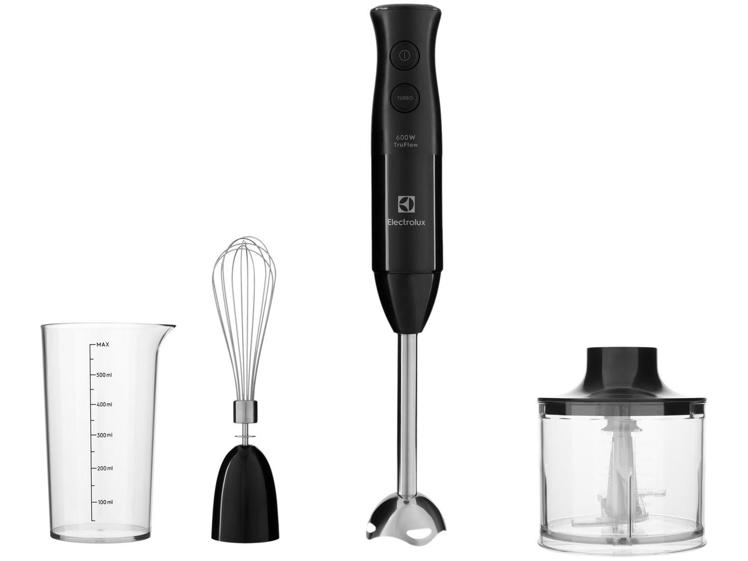 Mixer Electrolux 3 em 1 Preto 600W EIB20 2 Velocidades